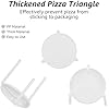 Amazon.com: LOLYSIC 500PCS Pizza Saver, White Plastic Pizza Table Stand ...