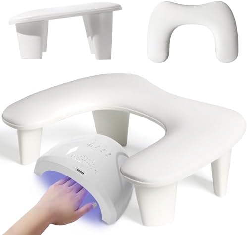 Amazon.com: Arm Rest for Nails Tech - U-shaped Manicure Nail Hand Rest ...