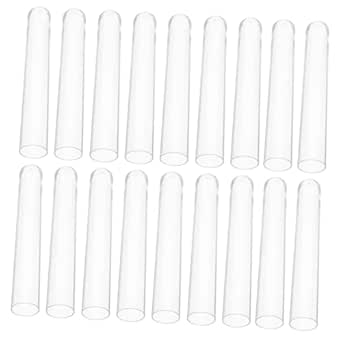 FUNOMOCYA 100pcs Test Tube Sample Storage Tubes Small Vials Candy ...