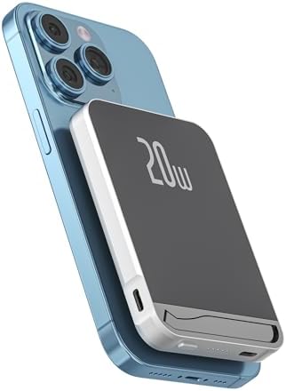 Amazon.com: NEWDERY 10000mAh Magnetic Battery Pack, Power Bank PD 20W ...