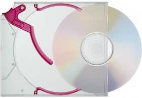 Ejector Disc Slimcases 200 Unidades Transparente/Rojo : Amazon.es ...