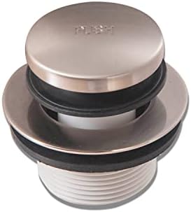 Amazon.com: CalcMetal Tip-Toe Bathtub Drain Stopper with ABS Plastic ...