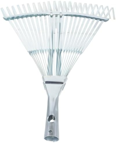 Amazon.com : DOITOOL Metal Rake for Leaves: 22 Metal Tines Rakes for ...