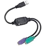 ・ブランド:SANOXY・製造元:SANOXY・モデル:SANOXY_USB-PS22・製造元/メーカー部品番号:SANOXY_USB-PS22・SANOXY USB - デュアルPS/2アダプターは、PS/2キーボードとPS/2マウスの両...