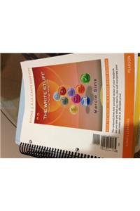 Amazon.com: The Write Stuff: Paragraphs, Books a la Carte Edition ...