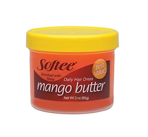 Amazon.com: Softee Softee mango butter daily hair dress 3 ounce, Orange ...