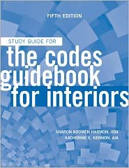 The Codes Guidebook for Interiors, Study Guide 5th (fifth) edition Text ...