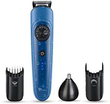 Syska HT950 BeardPro Corded and Cordless Trimmer with Fast Charge, 120 ...