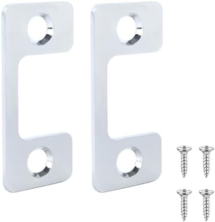 Oversized (1.125" x 2.75") Adjustable Strike Plate for Exterior Doors ...