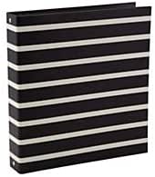Amazon.com : See Jane Work(R) Stripe Binder, 1 1/2in. Rings, Black ...