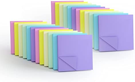 Early Buy Self-Stick Notes Sticky Notes 100 Sheets/Pad 6 Candy Colors 3 ...