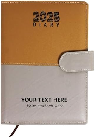 Customized 2025 Diary With Name | New Year Diary 2025 with with Dates ...