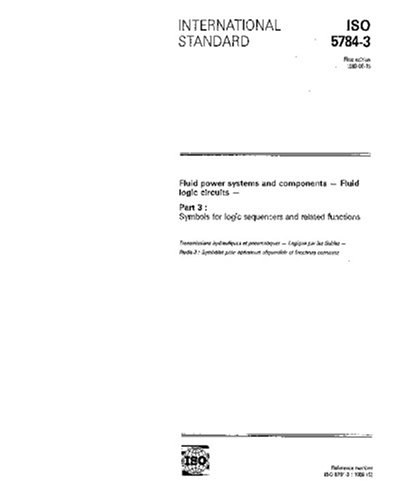ISO 5784-3:1989, Fluid power systems and components - Fluid logic ...