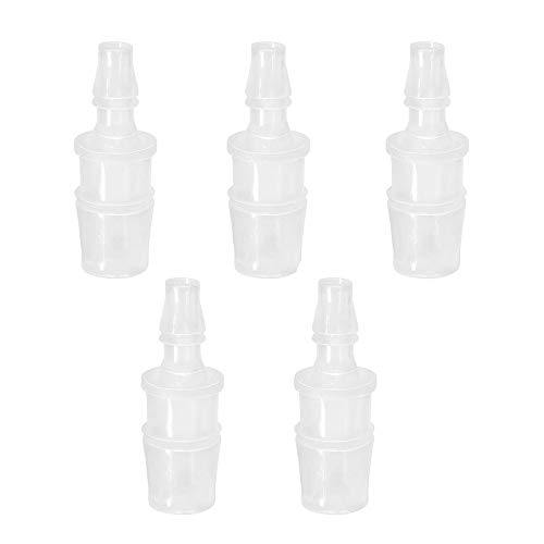 Snapklik.com : Quickun Plastic Hose Barb Reducer Fitting 5/32 To 1/2 ...