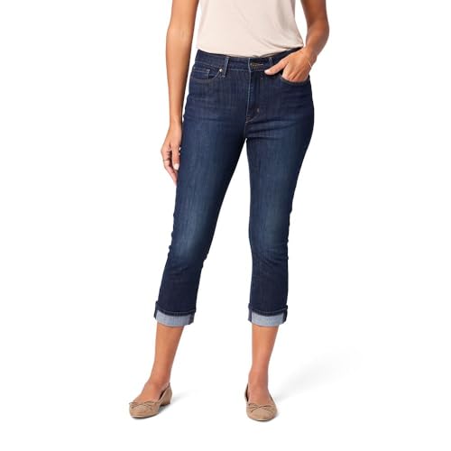 Levi Strauss Signature Gold Women's Mid-Rise Slim Fit Capris (Available ...