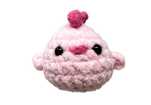Amazon.com: Crochet Baby Chick Handmade Stuffed Toy - Plushie Cozy ...