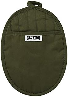 Amazon｜ダルトン(Dulton) 鍋つかみ ポット ホルダー フォレストグリーン 高さ250×幅185×奥行10mm グラットンシリーズ GLUTTON POT HOLDER F.GRN ...