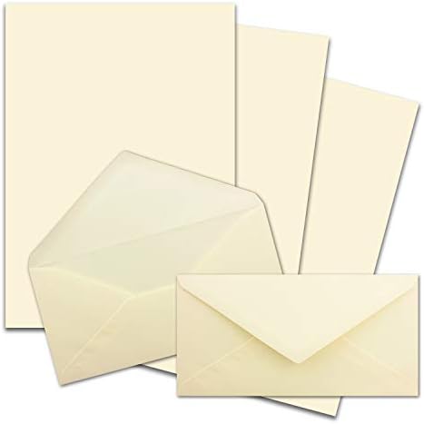 Three Candlesticks Luxury Writing Paper, 1 Pad, 40 Sheets, A4 - White ...