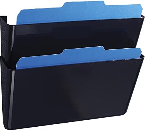 Officemate Wall File, Letter Size, Black, 2 Pack (21405) : Amazon.ca ...