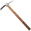 Amazon.com : icross-ep Garden Pick Mattock Hoe, Pickaxe Heavy Duty Pick ...