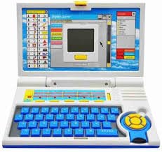 Aayush Kids Learning Laptop Educational Computer with Keyboard LCD ...