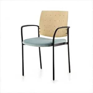 Amazon.com: Source Seating 766 Cache Out Stacking Chair (Finished Wood ...