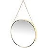 Amazon.com: Infinity Instruments Franc Large 18 inch Round Wall Mirror ...