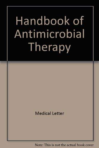 Handbook of Antimicrobial Therapy: 9780971909335: Medicine & Health ...
