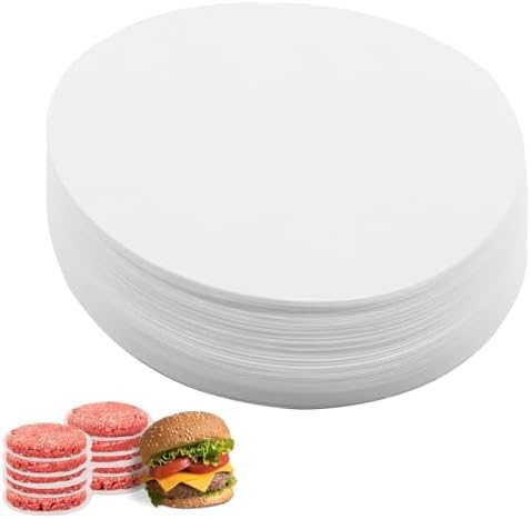 Burger Paper Sheets,500 Pcs 11cm Round Burger Wax Paper Sheets ...