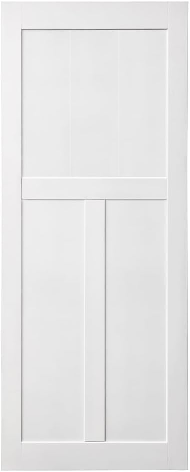 Amazon.com: 28" x 84" T Style Primed MDF Door Slab - Modern Interior ...