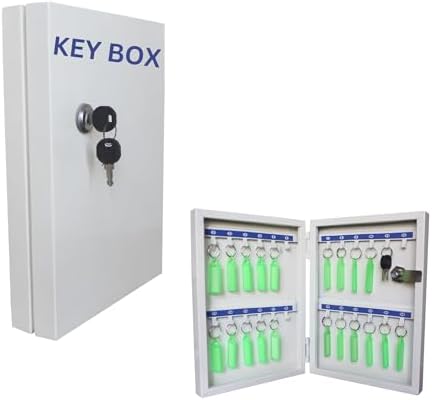 LEPOSE Key Holder for Wall Stylish, Key Holder, 48 Key Slots Key Stand ...