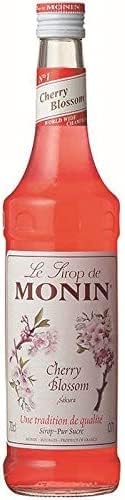 Amazon | モナン さくら シロップ 700ml MONIN Premium Sakura Cherry Blossom Syrup 700 ml プロ バリスタ と バーテンダー に ...