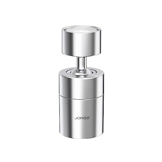JOMOO Faucet Aerator, 360-Degree Swivel Splash Filter Faucet Dual ...