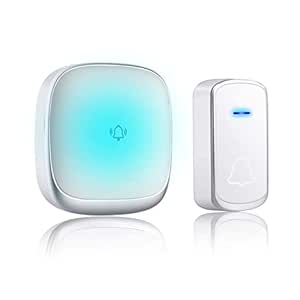 Stanchev Door Bell Wireless for Home,IP44 Waterproof Wireless Doorbell ...