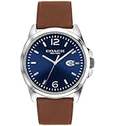 Amazon.com: Coach Jackson Men's Watch - 3H Automatic Watch - Stainless ...
