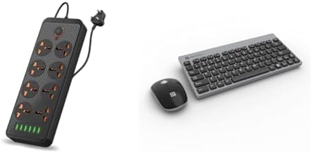 Buy Portronics Power Plate 7 with 6 USB Port + 8 Power Sockets Smart ...