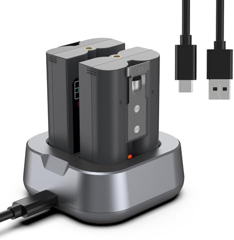 Amazon.com: Battery Charger for Ring Rechargeable Battery, Dual Port V4 ...