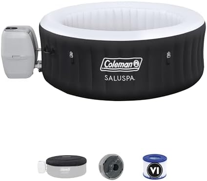 Amazon.com : RELXTIME 2 Person Inflatable Hot Tub, Oval Portable Blow ...