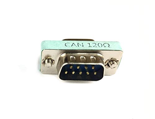 RS323 Serial DB9 Male to Female Connector Adatper with 120ohm - Want It All