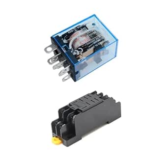 1 jeu de relais électromagnétique miniature électronique LY2NJ HH62P DC 12V DC 24V AC 220V 10A ...