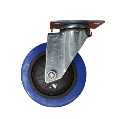 Singhal Trading-Company 4 Inch Carbon Steel Shopping Trolley Rotate ...