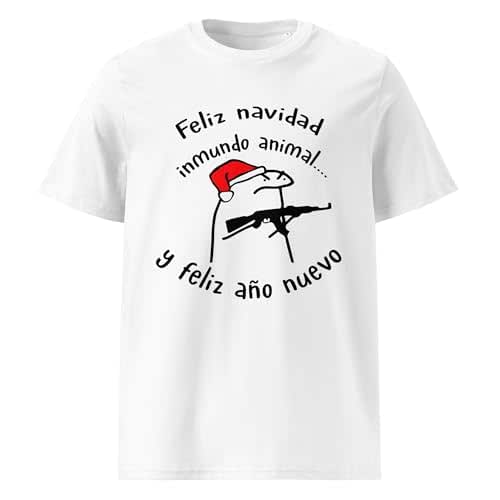 Playera Navidad. "Feliz Navidad Inmundo Animal" Mi Pobre Angelito ...