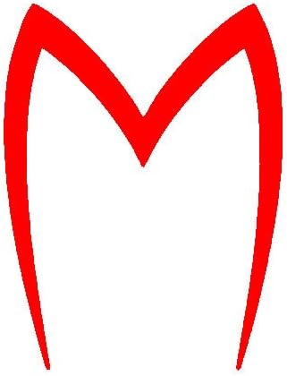 Amazon.com: Mach 5 Speed Racer 6" Red Car Truck Vinyl Decal Art Wall ...