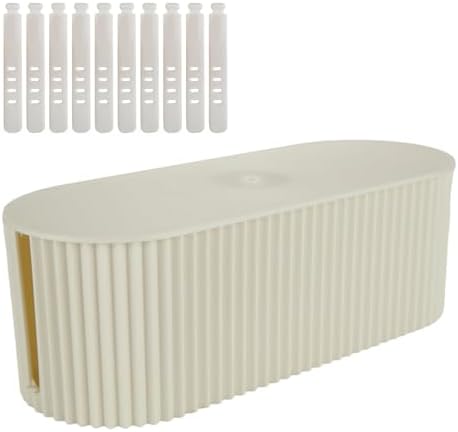 Amazon.com: YOUNTHYE White Cable Management Box Large 13x5x4.3inch Wire ...
