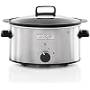 Crockpot Sizzle & Stew Slow Cooker | 3.5 L (3-4 People) | Removable Hob ...