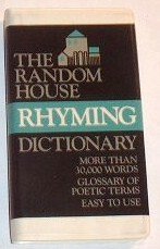The Random House Rhyming Dictionary: Dictionary: 9780394400624: Amazon ...
