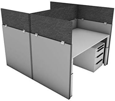 Amazon.com: OBEX PET Cubicle Mounted Privacy Panel, Cubicle Privacy ...