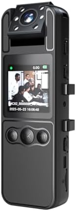 Amazon.com: Body Camera with Audio and Video Recording, HD 1080P Body ...