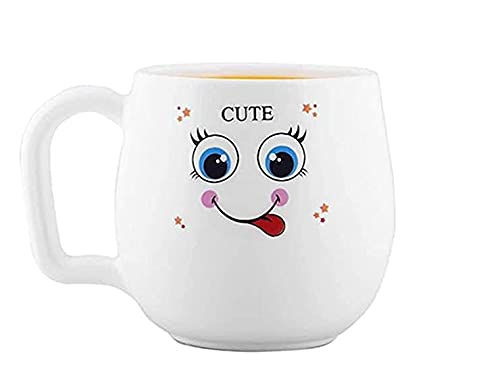 Buy X14 Store™ Melamine Unbreakable Cute Emoji Coffee Mug Tea Cup with ...