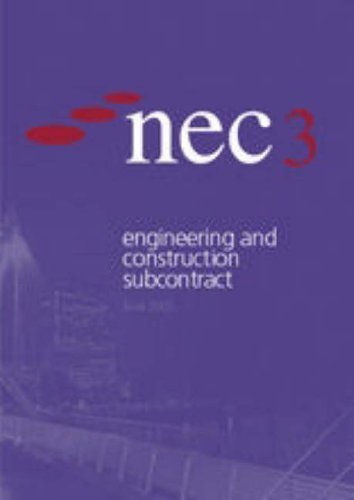 NEC 3 Engineering and Construction Subcontract: NEC: 9780727733689 ...